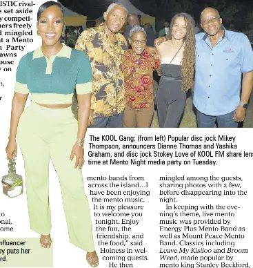 Media mingle at ‘Mento Night’ - PressReader