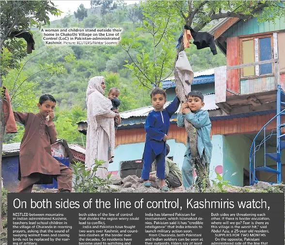 On both sides of the line of control, Kashmiris watch, wait and prepare ...