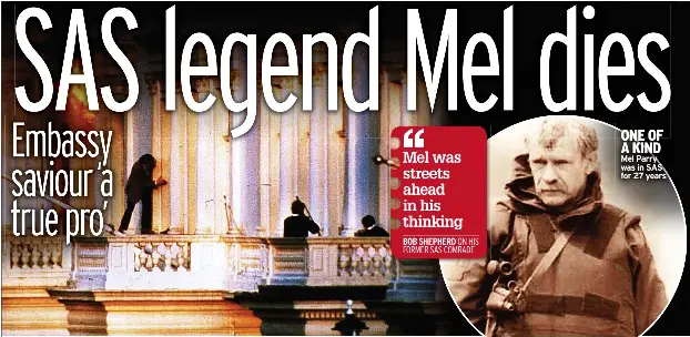 SAS legend Mel dies - PressReader