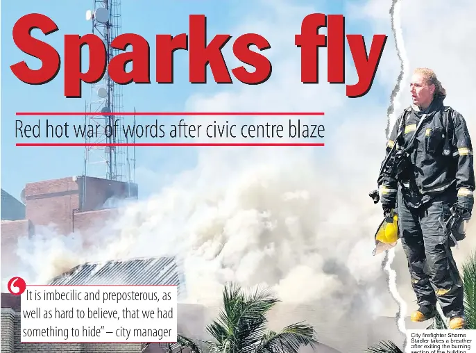 Sparks fly - PressReader