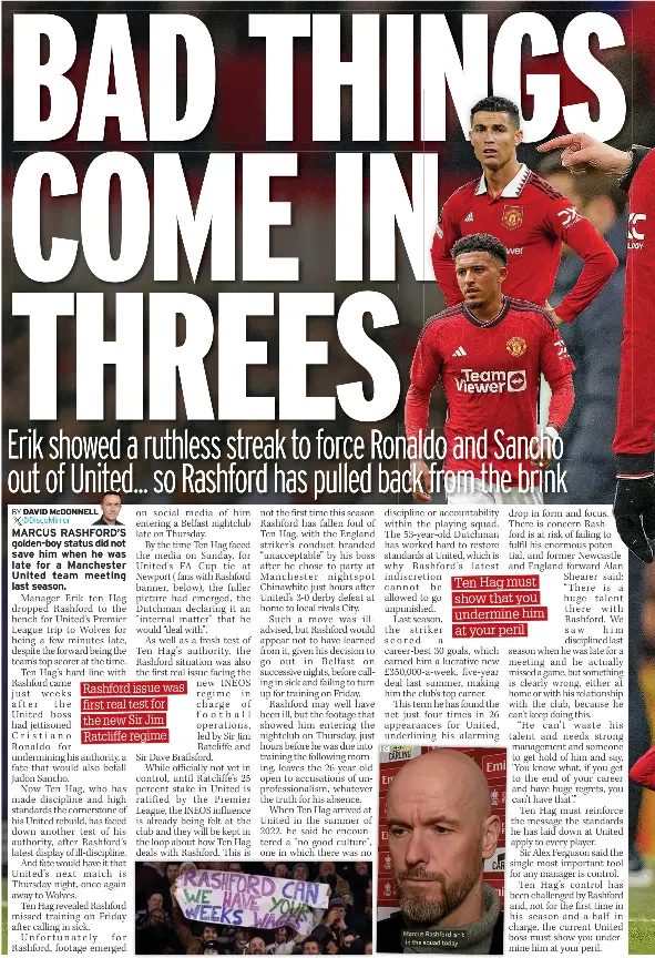 BAD THINGS COME IN THREES - PressReader