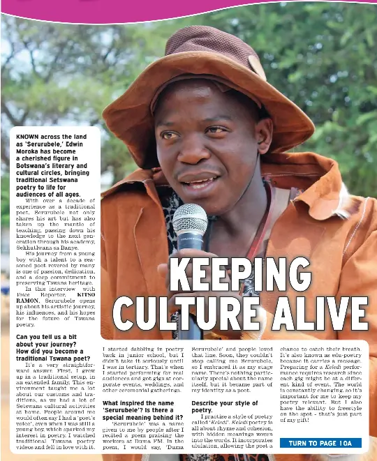 KEEPING CULTURE ALIVE - PressReader