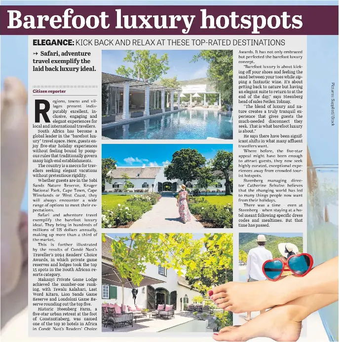 Barefoot luxury hotspots - PressReader