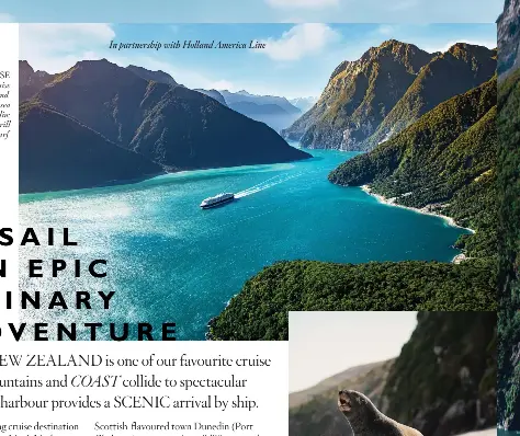 SET SAIL ON AN EPIC CULINARY ADVENTURE - PressReader