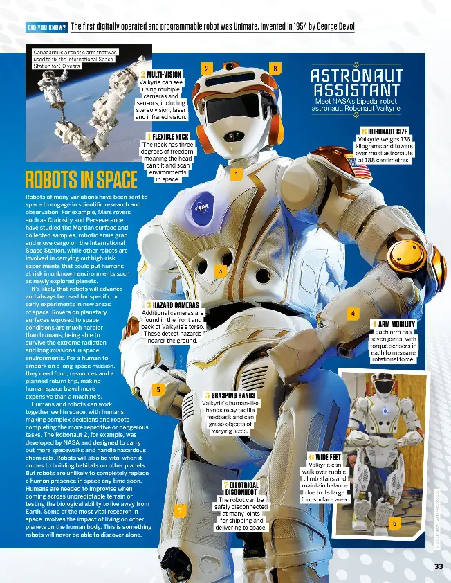 ROBOTS IN SPACE - PressReader