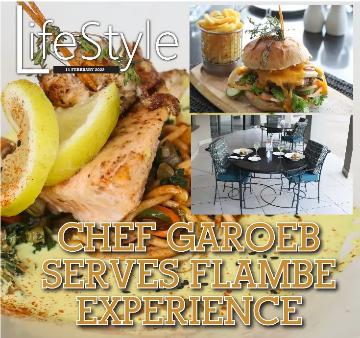 CHEF GAROEB SERVES FLAMBE EXPERIENCE - PressReader