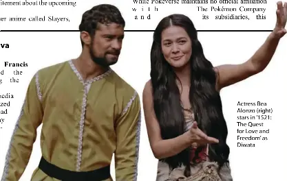 ‘1521’ producer apologizes to Bea Alonzo for on-set issues - PressReader