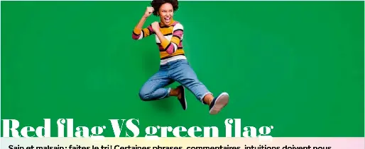 Red flag VS green flag - PressReader