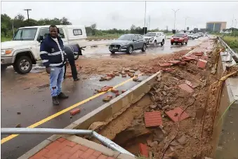 Heavy floods batter Gaborone - PressReader