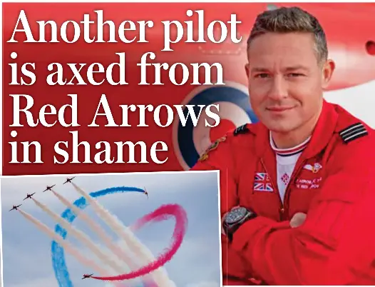 Another pilot is axed from Red Arrows in shame - PressReader