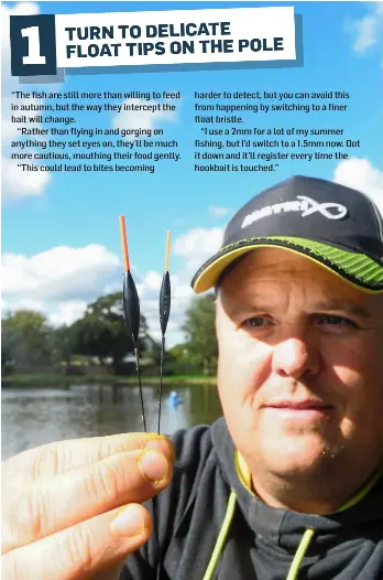 1 TURN TO DELICATE FLOAT TIPS ON THE POLE - PressReader