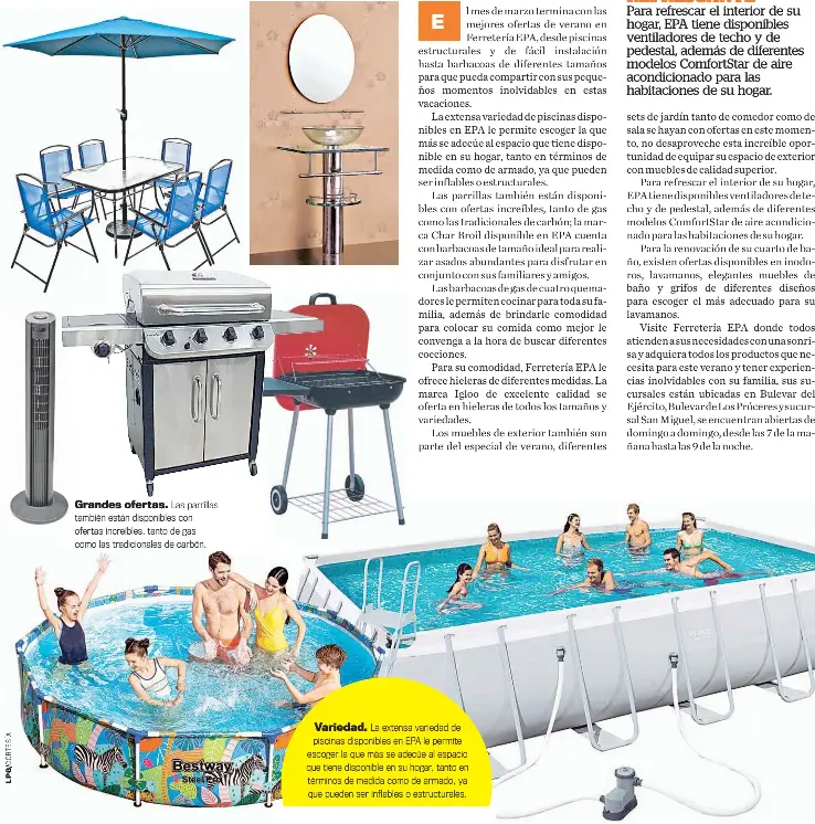 Viva el verano al máximo con las ofertas de EPA VERANO REFRESCANT­E - PressReader