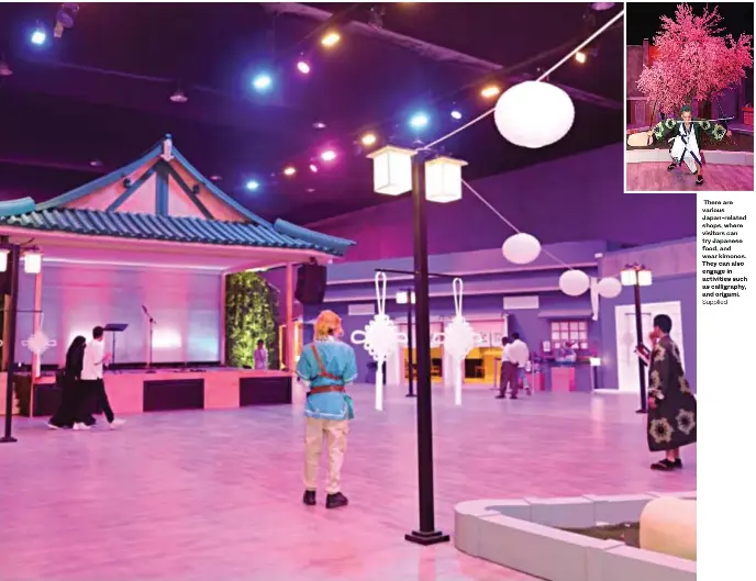 Latest sightseein­g area in BLVD RUH Riyadh City showcases Japanese ...