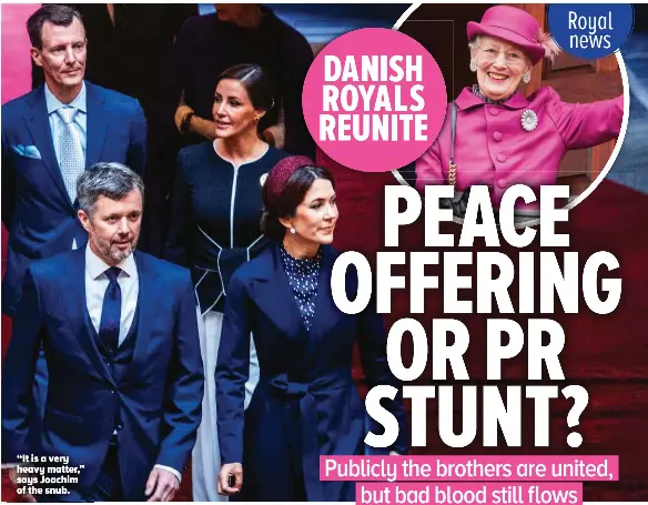 PEACE OFFERING OR PR STUNT? - PressReader