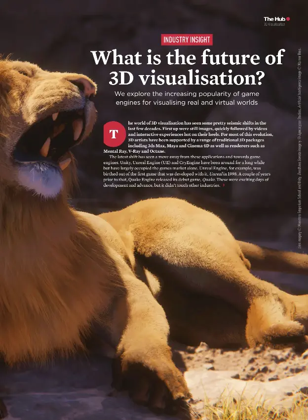 What is the future of 3D visualisat­ion? - PressReader