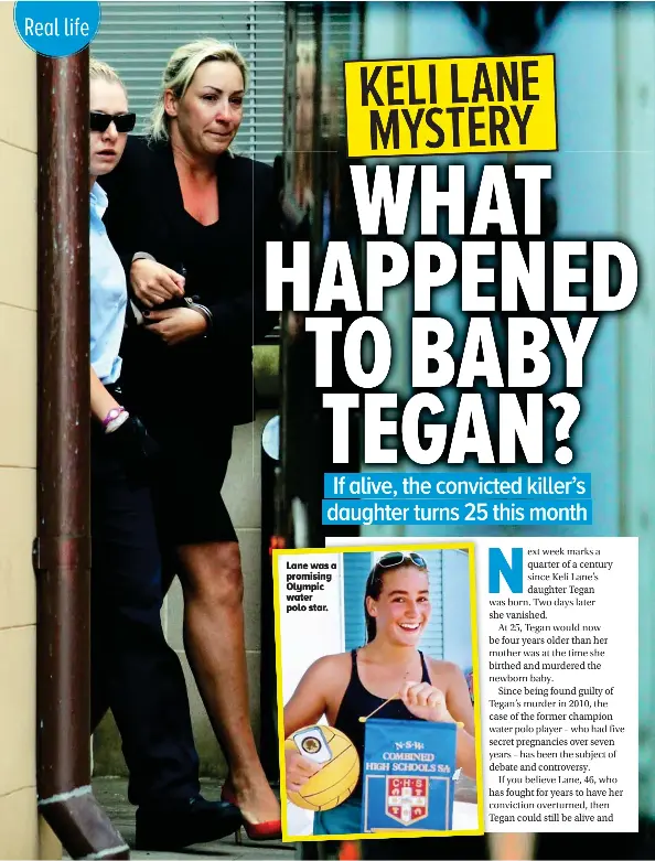 WHAT HAPPENED TO BABY TEGAN? - PressReader