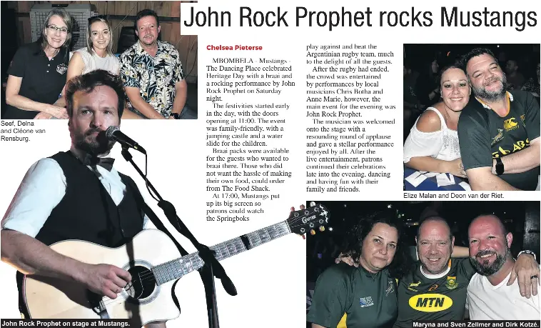 John Rock Prophet rocks Mustangs - PressReader