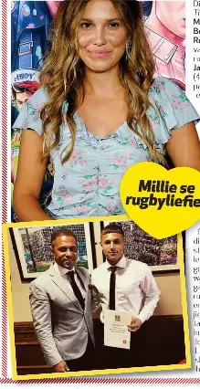 Millie se rugbyliefi­e - PressReader