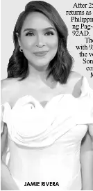 Jamie Rivera delivers message of hope in 2025 Jubilee song - PressReader