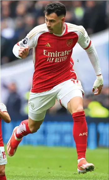 Martinelli must work out a new way or face bench role - PressReader