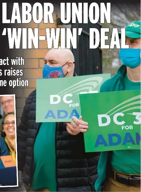 CITY AND LARGEST UNION REACH DEAL - PressReader