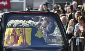 Queen elizabeth II embarks On solemn FINAL Journey - PressReader