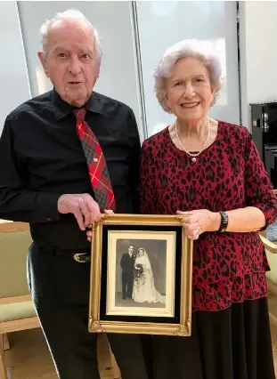 Greenock couple celebrate 70 years of wedded bliss in Oz - PressReader