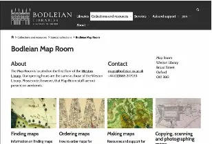 BODLEIAN MAP ROOM - PressReader