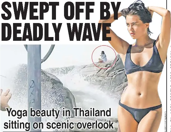 SWEPT OFF BY DEADLY WAVE - PressReader