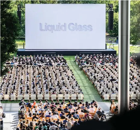 Apple makes Liquid Glass interface the heart of launches for WWDC ...