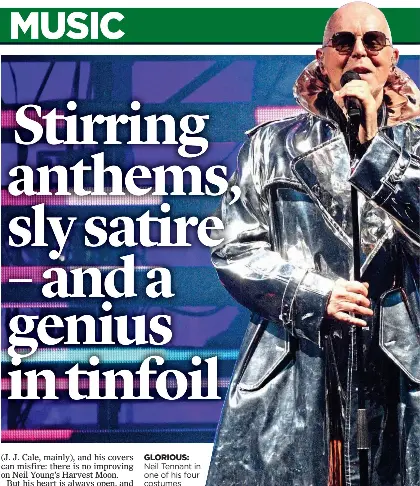 Stirring anthems, sly satire – and a genius in tinfoil - PressReader