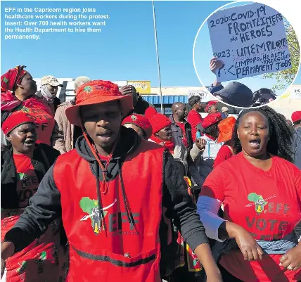 700 aggrieved healthcare workers march for jobs - PressReader
