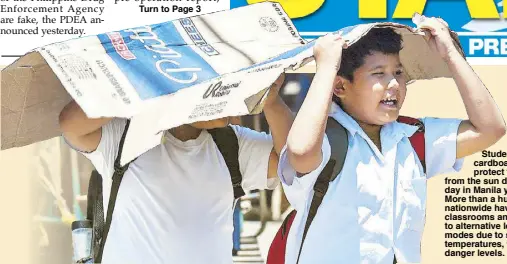 More areas suspend onsite classes due to extreme heat - PressReader