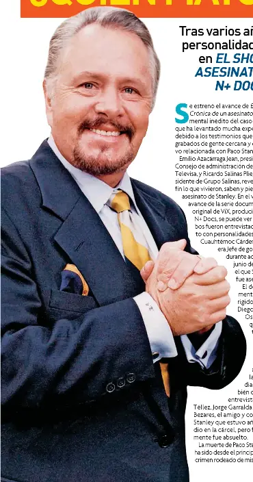 ¿QUIÉN MATÓ A PACO STANLEY? - PressReader