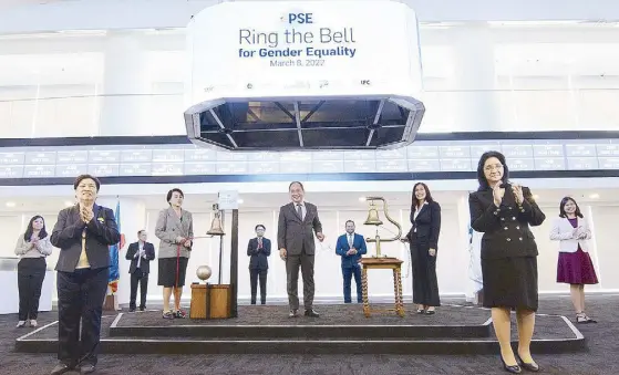 BELL RINGING FOR GENDER EQUALITY: - PressReader