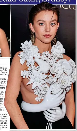 How did you get your hands on such a blooming spectacula­r outfit, Sydney? - PressReader