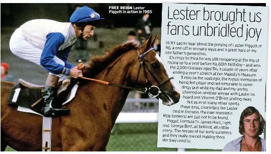 Lester brought us fans unbridled joy - PressReader