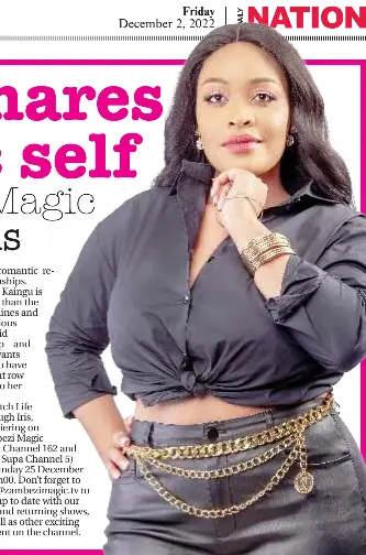 Iris Kaingu shares her authentic self - PressReader