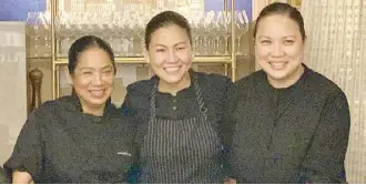 culture vulture 3 FILIPINA CHEFS SHINE IN 6-HANDS DINNER - PressReader