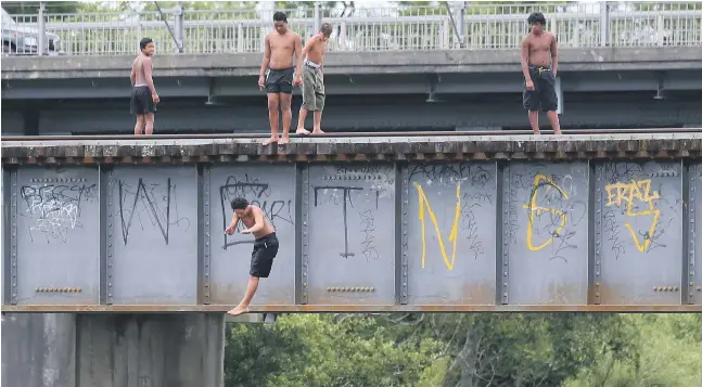 Kids still playing chicken with trains - PressReader