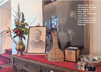 Native American Episcopal saint is honored for his continued dream ...