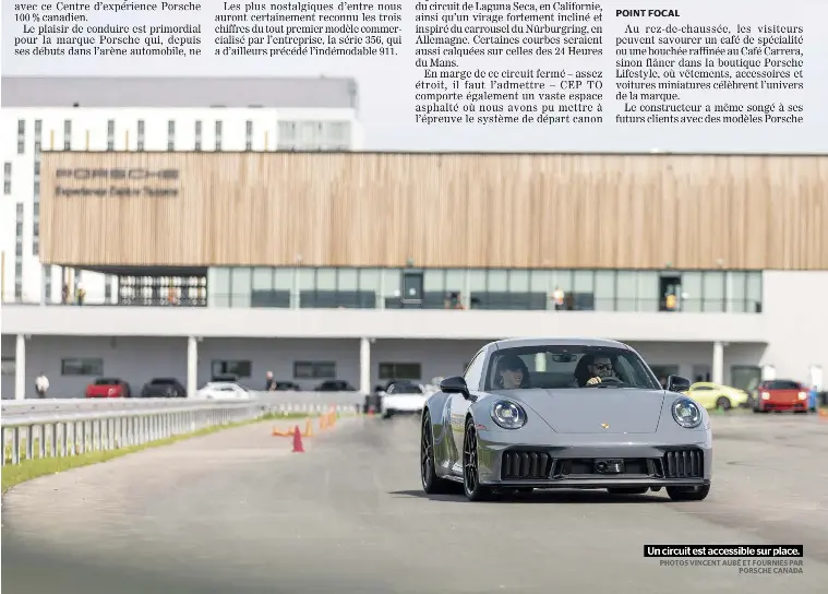 UN CIRCUIT PORSCHE CHEZ NOUS - PressReader