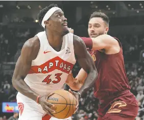 Reports: Raptors trade Siakam to Pacers - PressReader