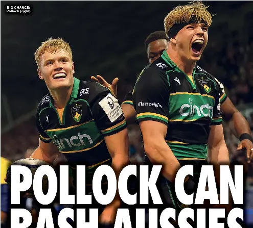POLLOCK CAN BASH AUSSIES - PressReader