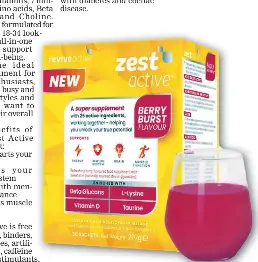 Zest Active’s new berry burst flavour: Brace yourself for a burst of ...