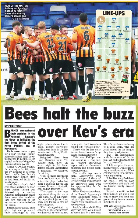 Bees halt the buzz over Kev’s era - PressReader