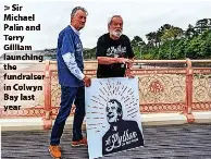 Python legend’s statue target hit with Izzard cash - PressReader
