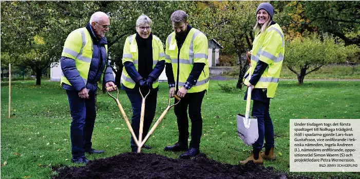 Nolhaga trädgård ska bli en plats för alla – första etappen klar i vår ...