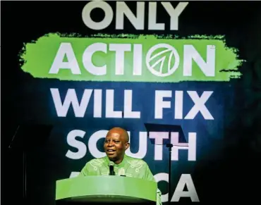 ActionSA won’t scrap social grants, Mashaba promises - PressReader