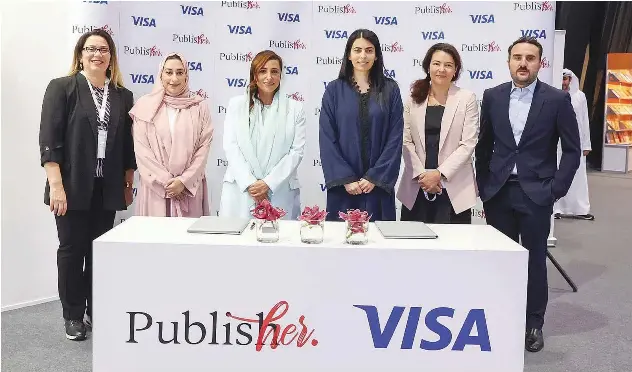 Publisher, Visa agree to unite on projects supporting women - PressReader